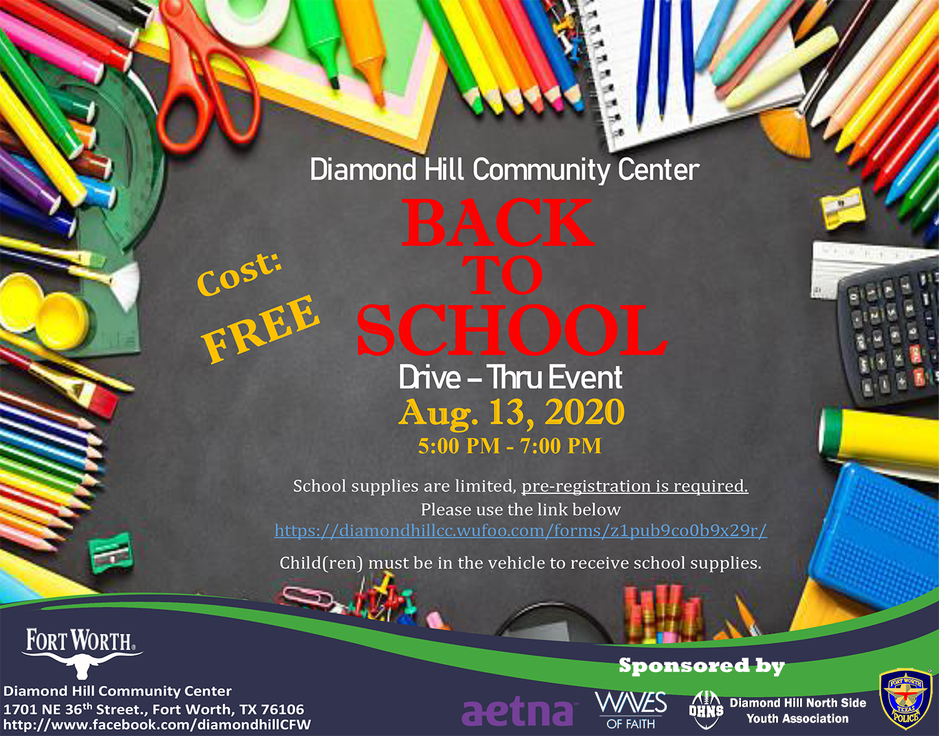 Back to School Events – Diamond Hill North Side Youth Association ...